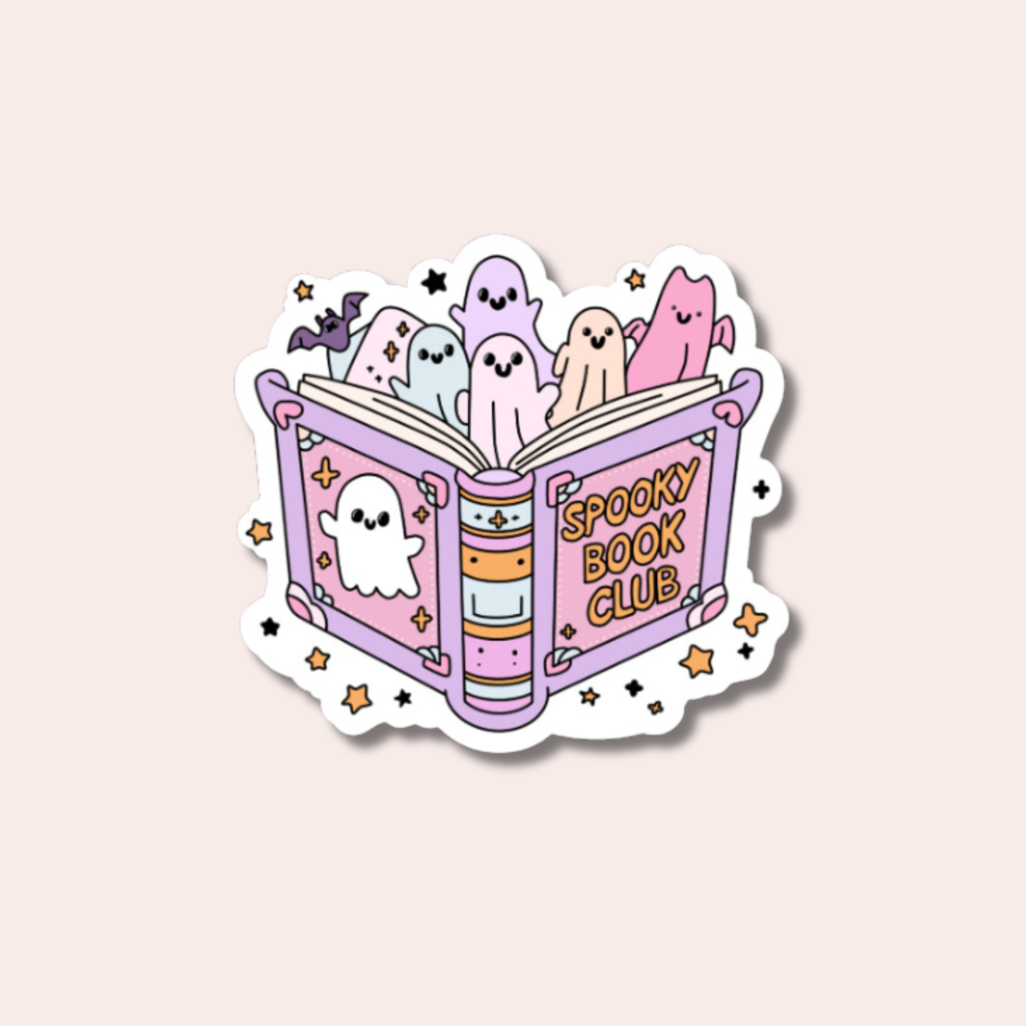 Spooky Book Club Sticker – Love On A Shelf